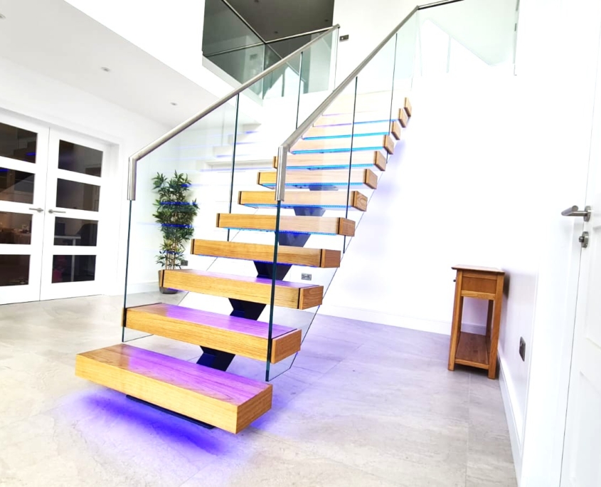 Enclosed plate stringer staircase – Brighton Stairs – Sussex Staircase ...